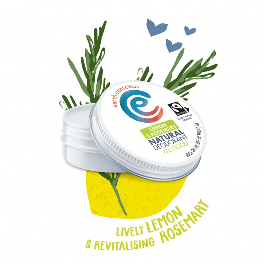 Earth Conscious Natural Deodorant Organic - boobalou.co.uk